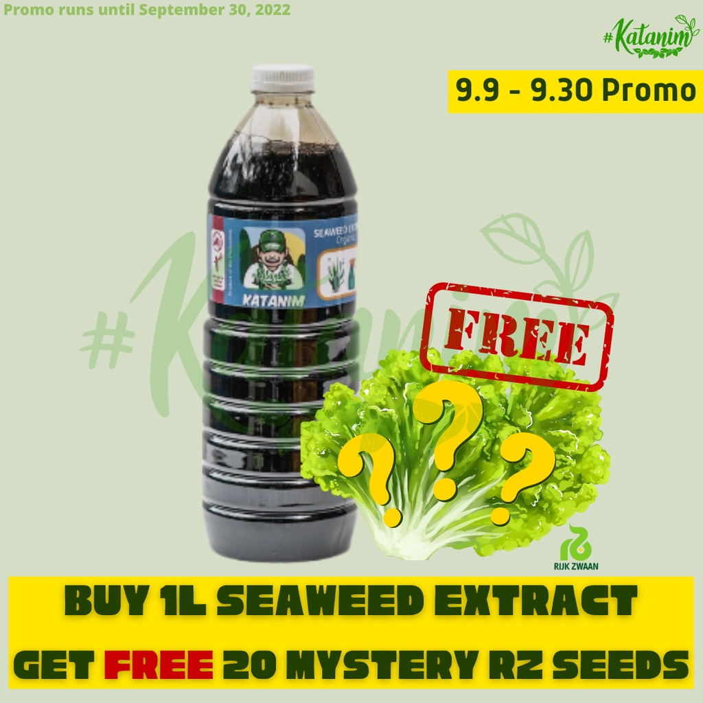 Ships immediately katanim Seaweed Extract 1L 1 Liter + FREE 20 Mystery ...