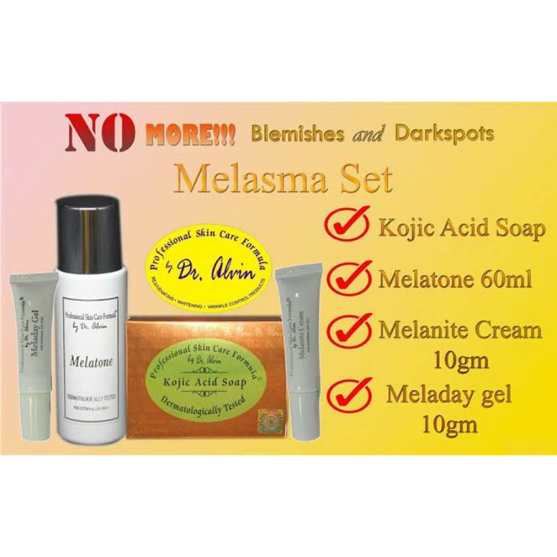 Melasma Set dr.alvin | Lazada PH