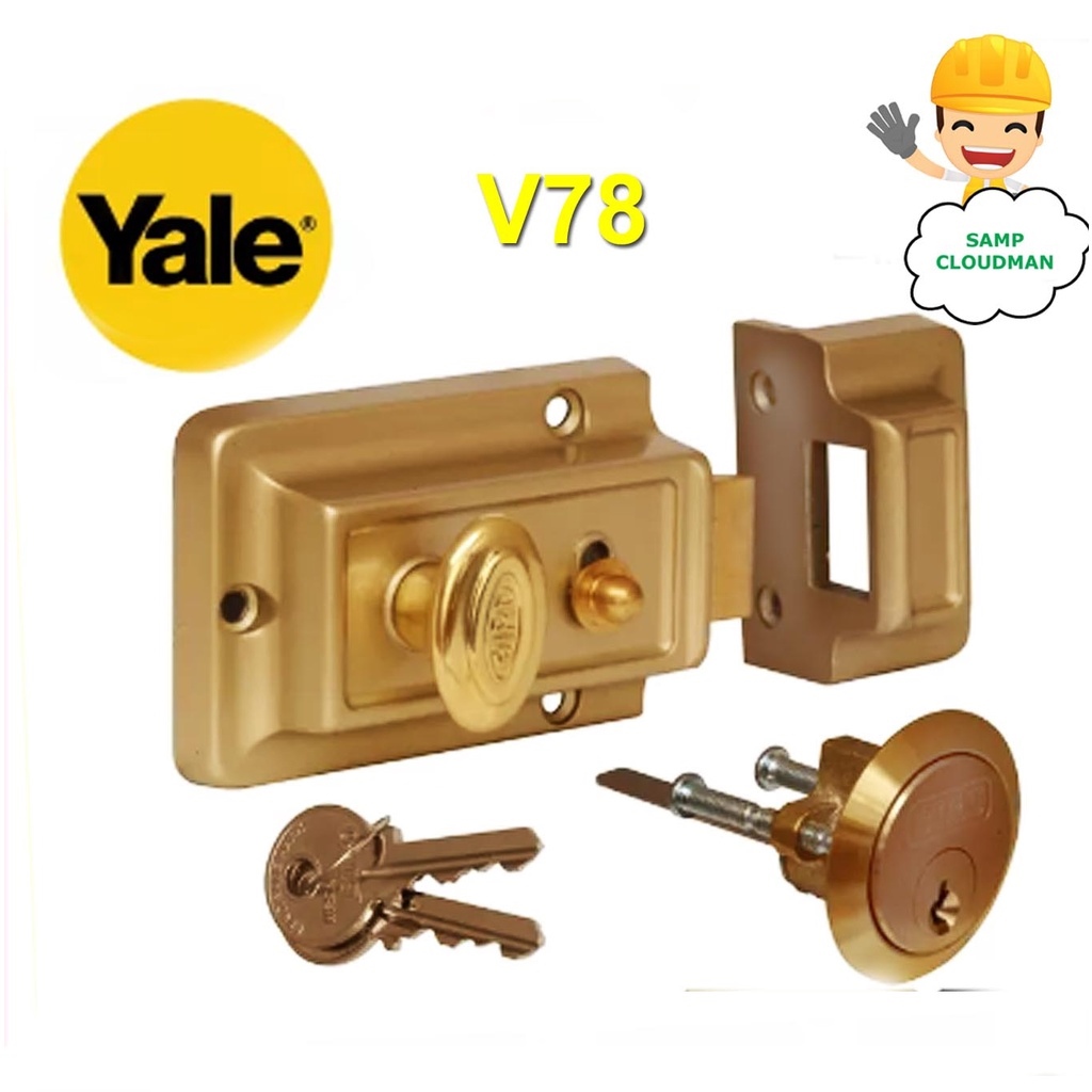 Yale Rim Lock Night Latch Installation at Lynn Medford blog