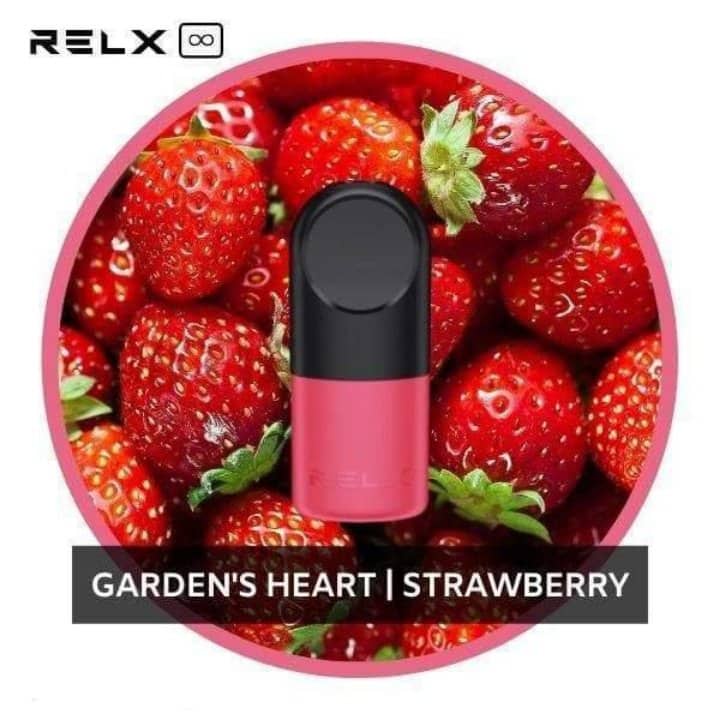 RELX INIFINITY & ESSENTIAL PRO PODS STRAWBERRY BURST / GARDEN'S HEART 3 ...