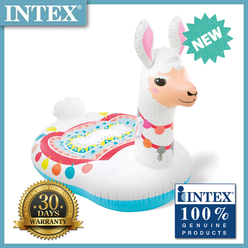 Intex 57564 Cute Lama Ride-On 53" x 37" x 44" | Lazada PH