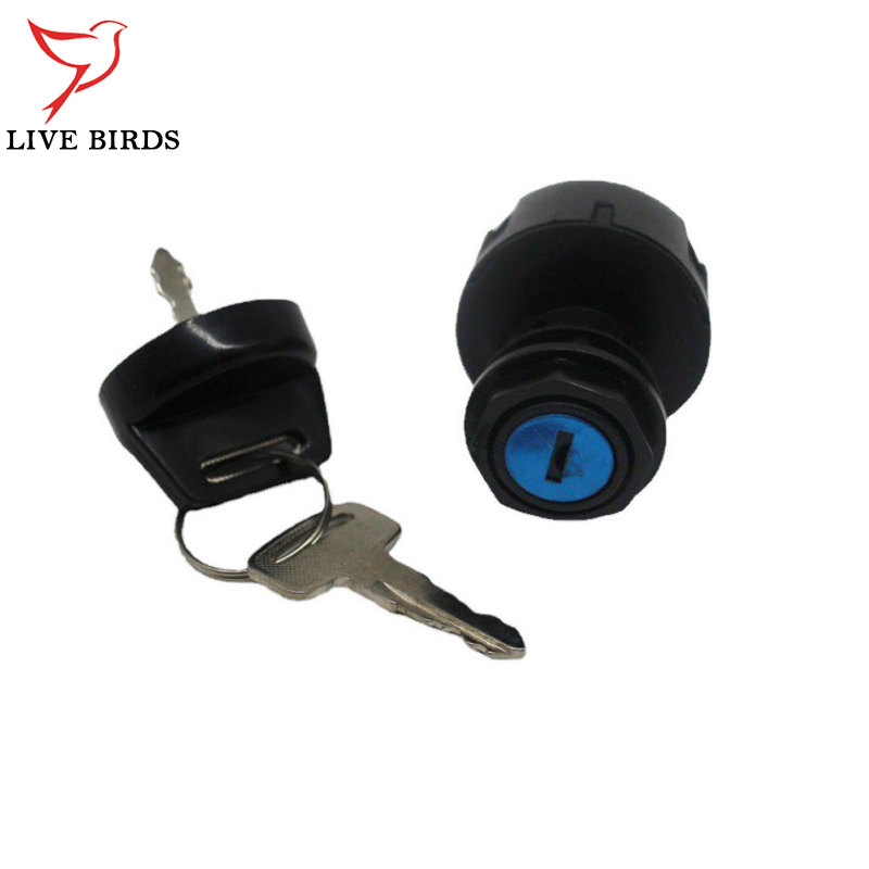 【Fast Delivery】 4-pin Ignition Key Switch 2-speed Switch Assembly ...