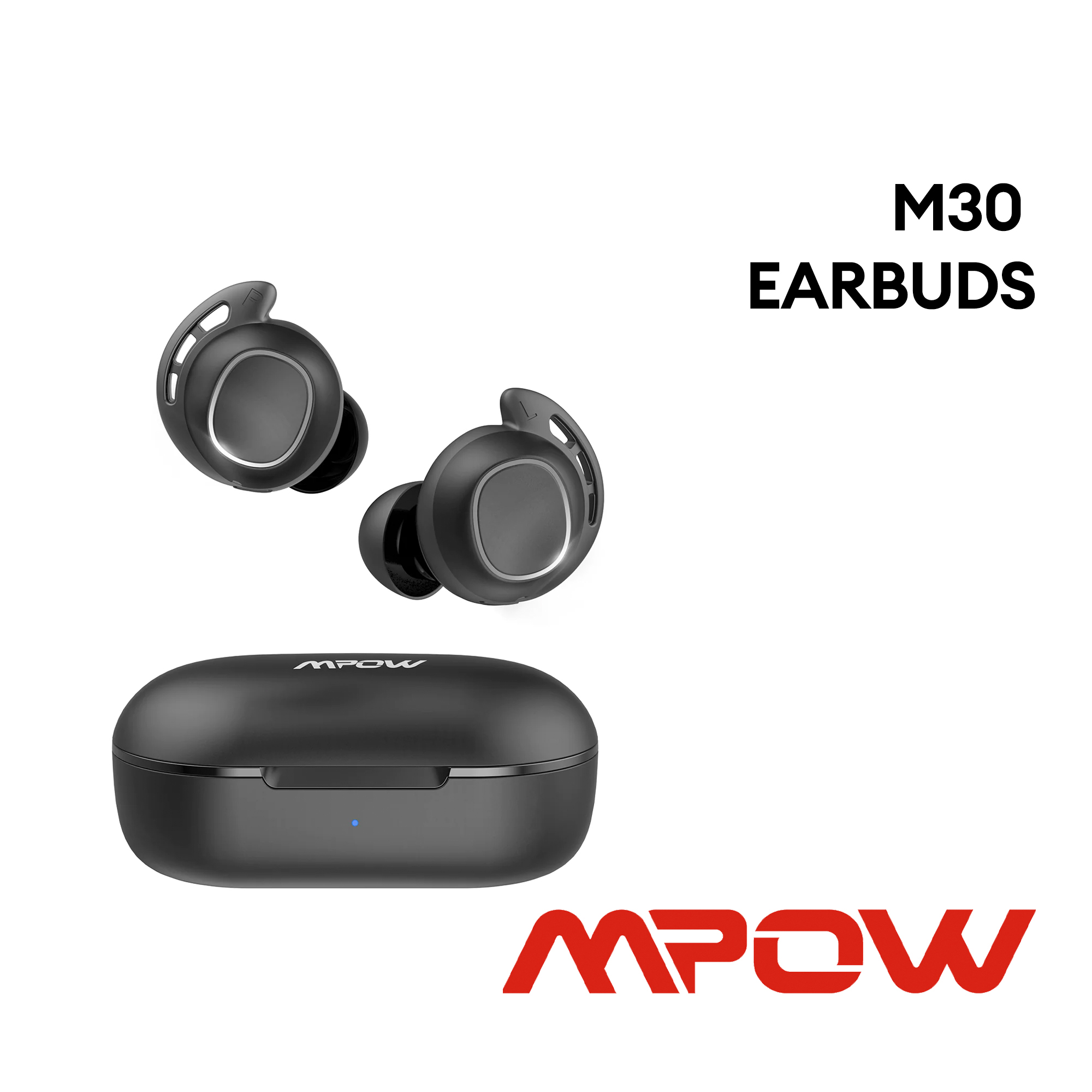 MPOW M30 True Wireless Bluetooth Waterproof Sports Earbuds With ...