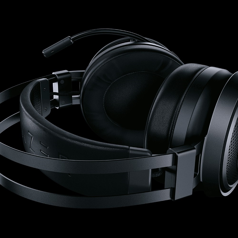 ♟ RAZER Nari Essential Wireless Gaming Headset THX Spatial Audio ...