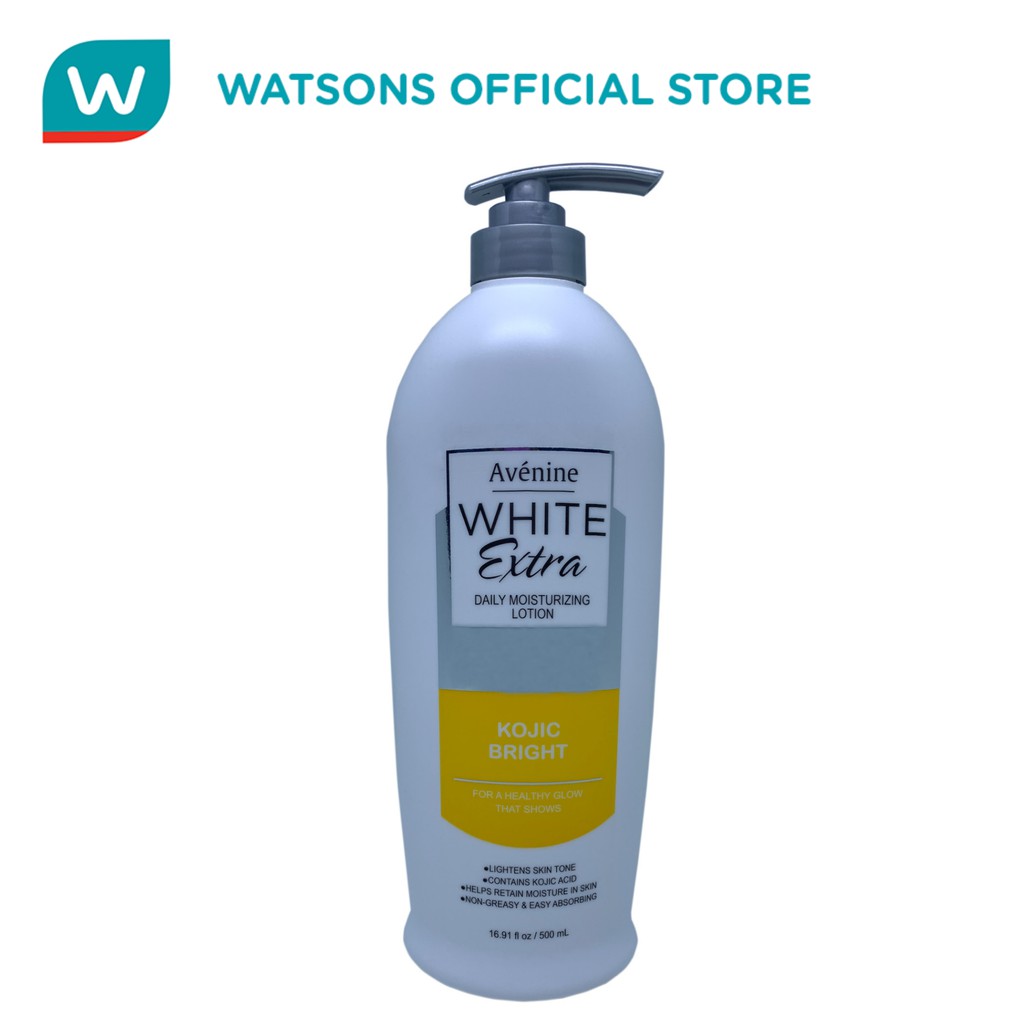 AVENINE Extra White Kojic Brightening Lotion 500ml | Lazada PH