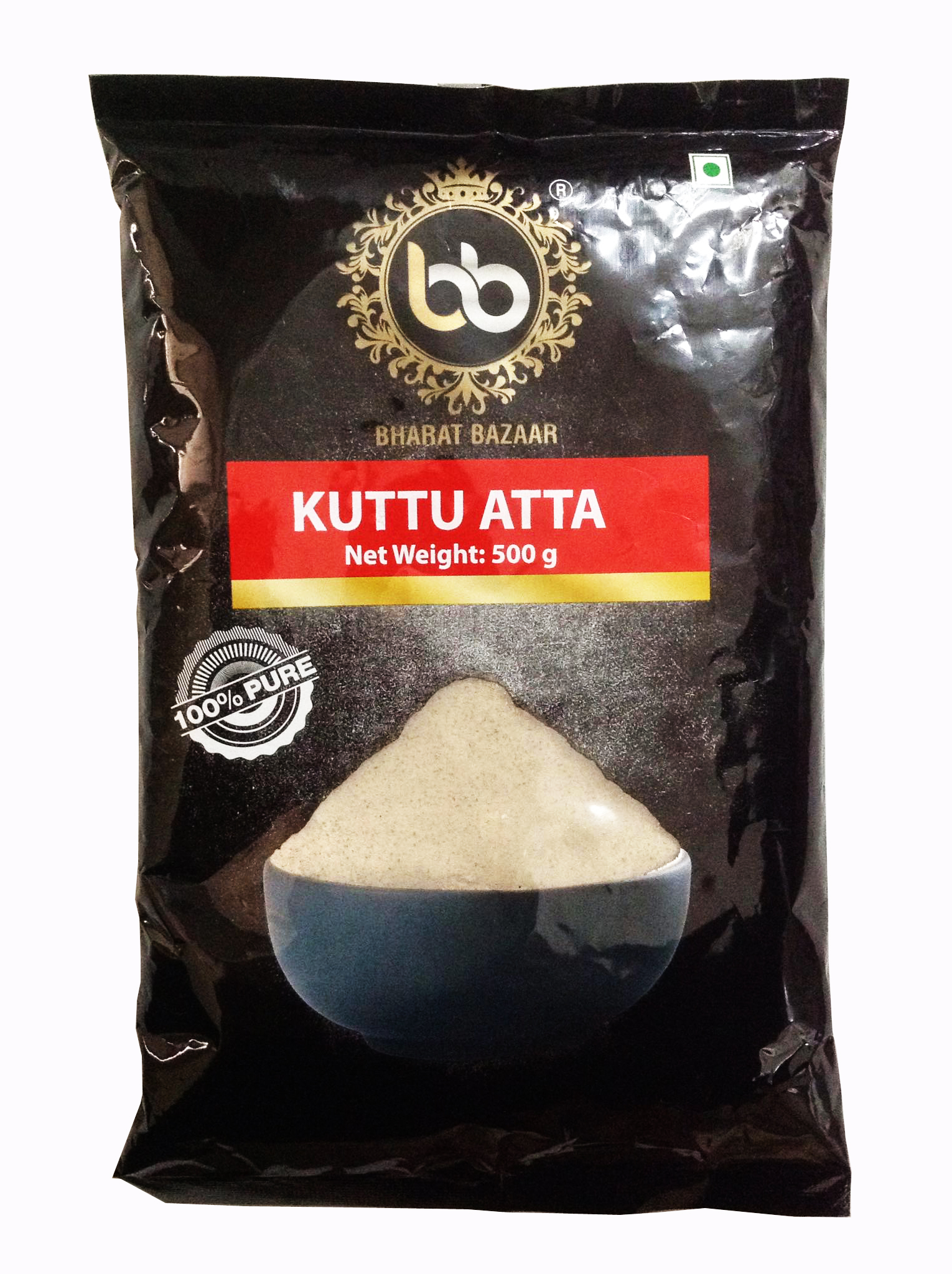 BB Bharat Bazaar Kuttu Atta (Buckwheat Flour ) 500g {Made in India ...