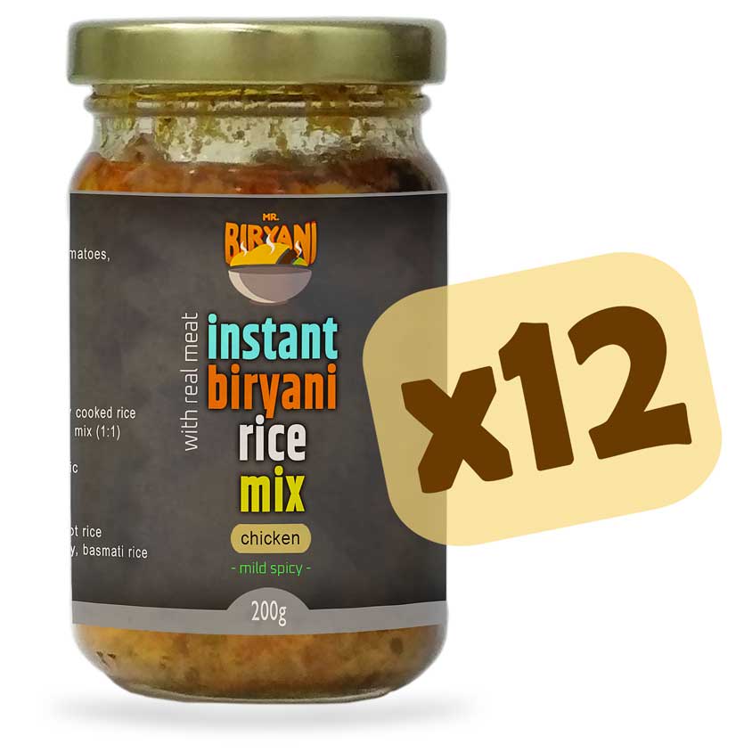 Mr. Biryani / Instant Biryani Rice Mix 200g / Chicken / Set of 12 ...