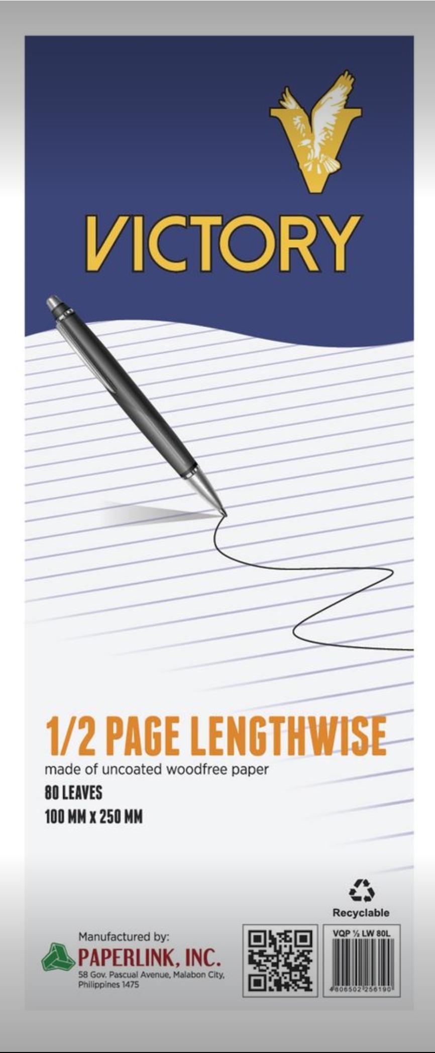 10 PADS OF VICTORY PAPER | Lazada PH