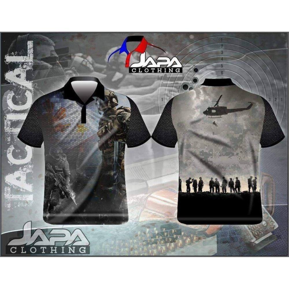 Full Sublimated Drifit Polo Shirts (Tactical Design) | Lazada.co.th