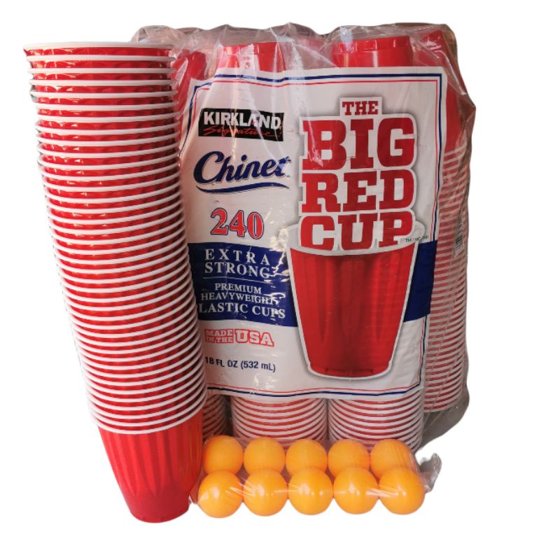 SOLD BY 10, 20, 30, 40 50, Kirkland Big Red Cups, Party Cups, Extra ...