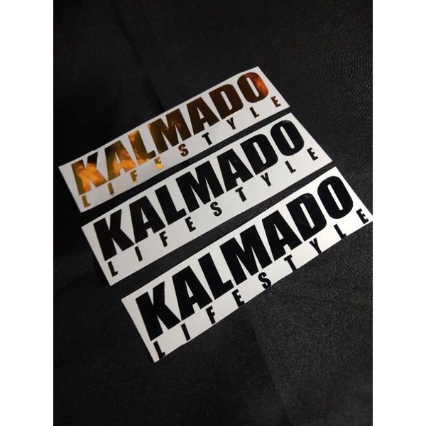 KALMADO LIFESTYLE STICKER DECALS | Lazada PH