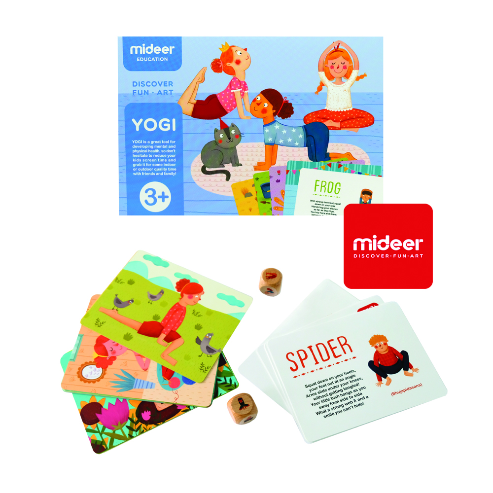 Mideer Yogi Cards Yoga Activity for Kids | Lazada PH