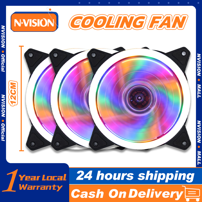 Cooling Fans INPLAY ICE TOWER RGB FAN 3 IN ONE KIT | 3PCS 12CM Cooling ...