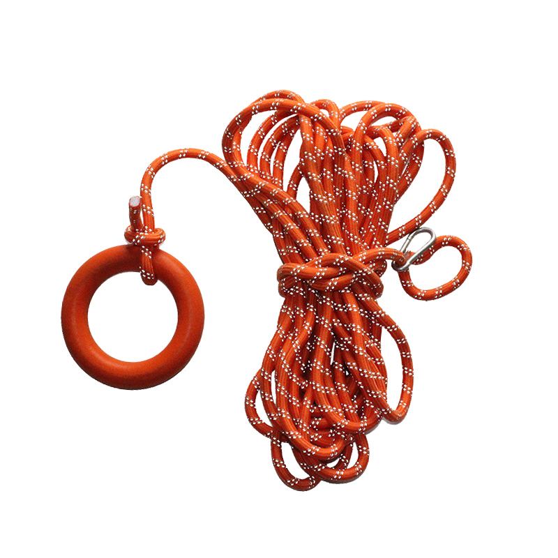 Floating life rope, fire escape and rescue rope, reflective band, water ...