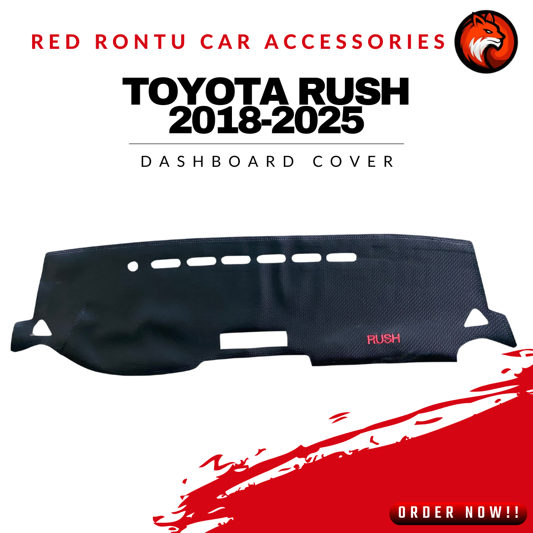 TOYOTA RUSH 2018-2025 LEATHER DASHBOARD COVER | Lazada PH