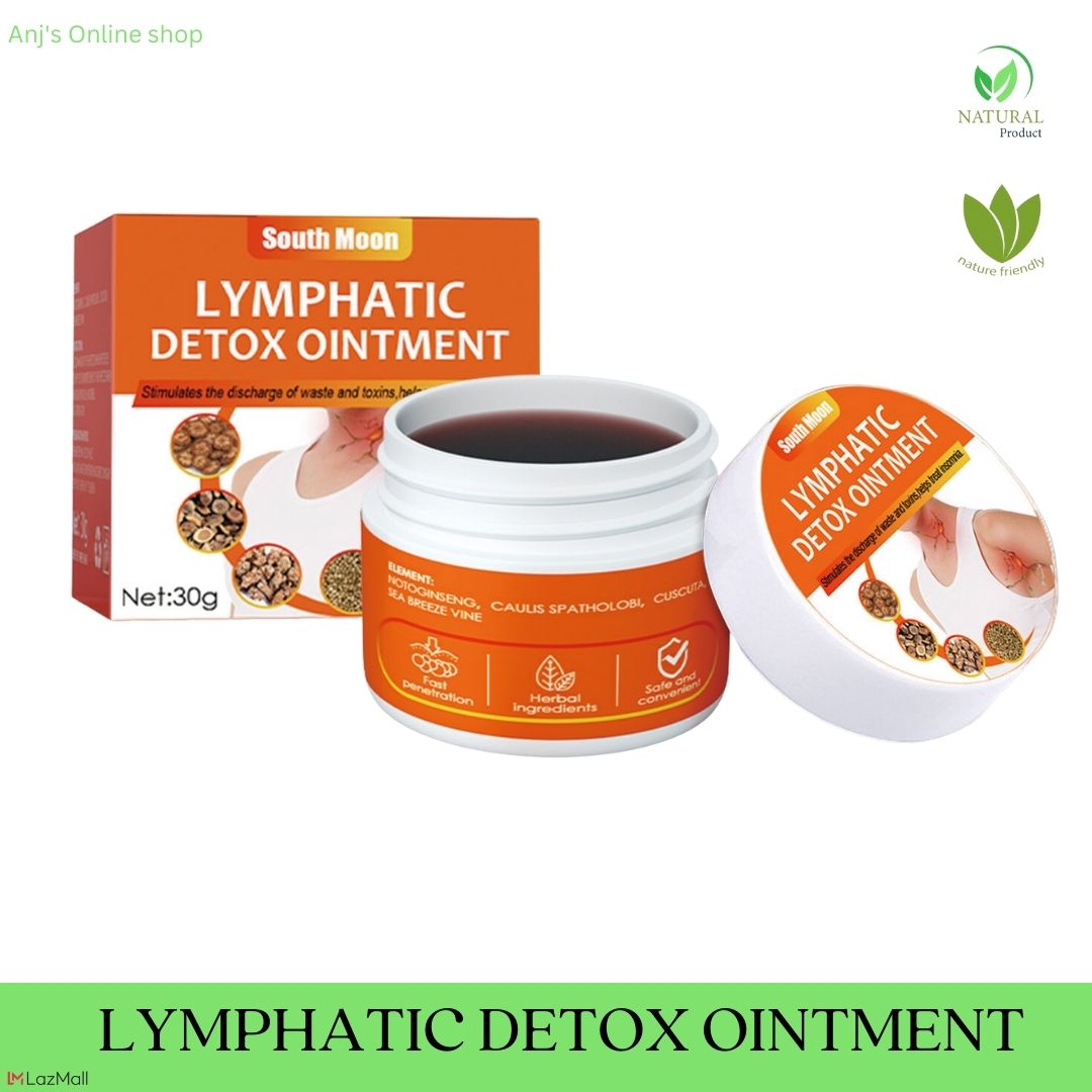 NEW Lymphatic Detox Ointment Helps To Remove Lymph Nodes Armpit Fats ...