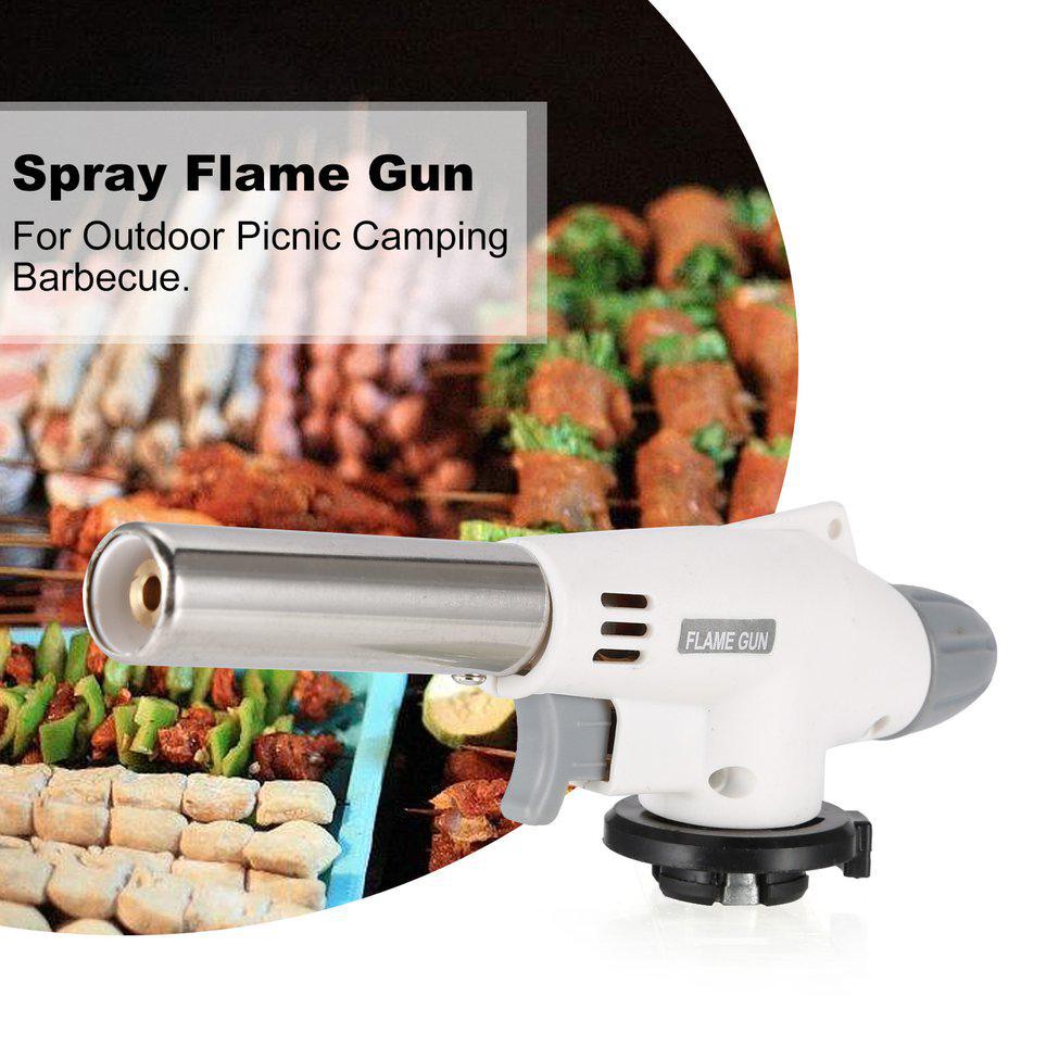 SEAN " Electronic Flame Gun Butane Burners Gas Adapter Welding Gas ...