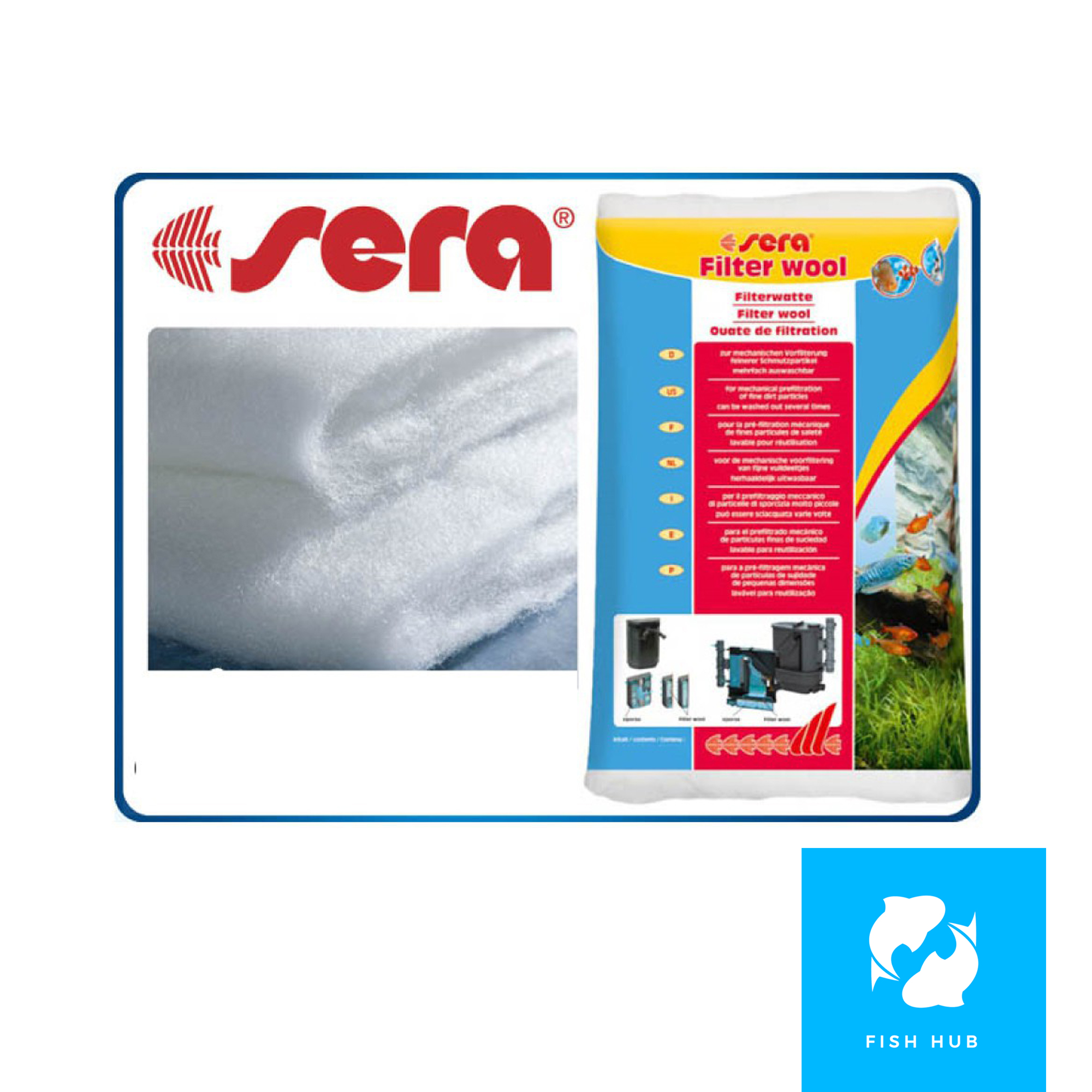 SERA Filter Wool 100g | Lazada PH