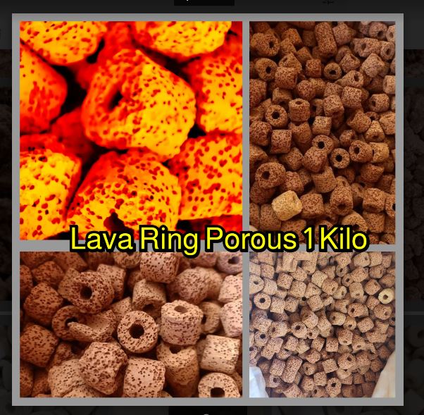 ORIGINAL Resun Ceramic Ring 1 kilo Legit Biological Filter Media ...