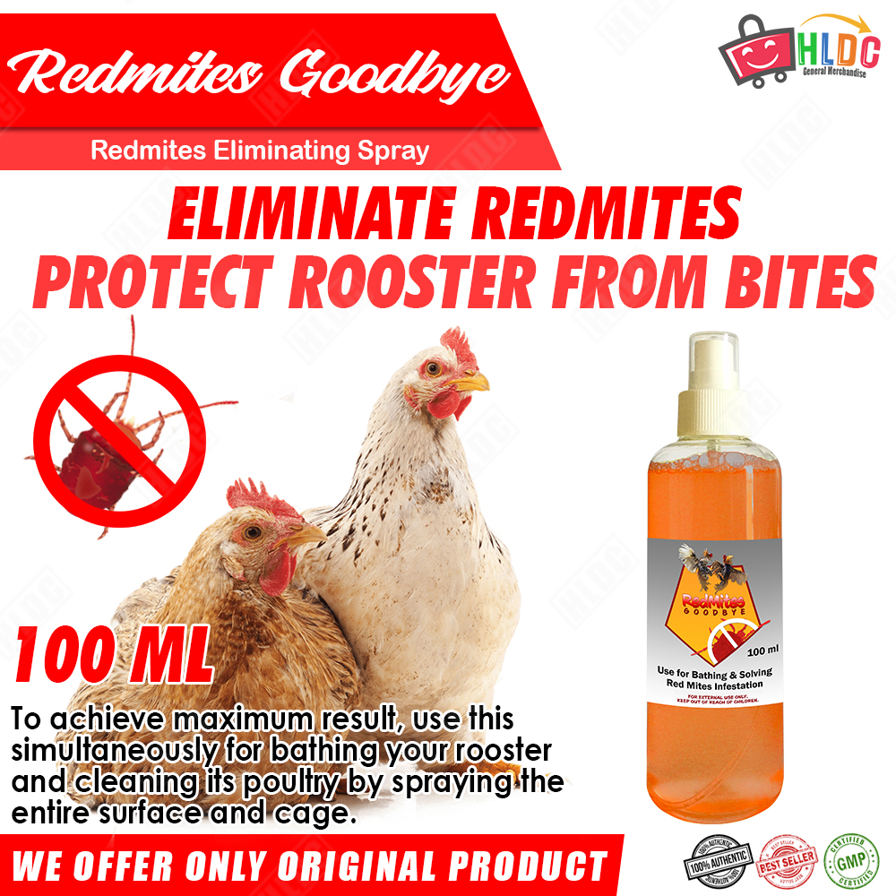 Redmites Goodbye Spray 100ml Natural Redmites Killer ( Pamatay Kuto ng ...