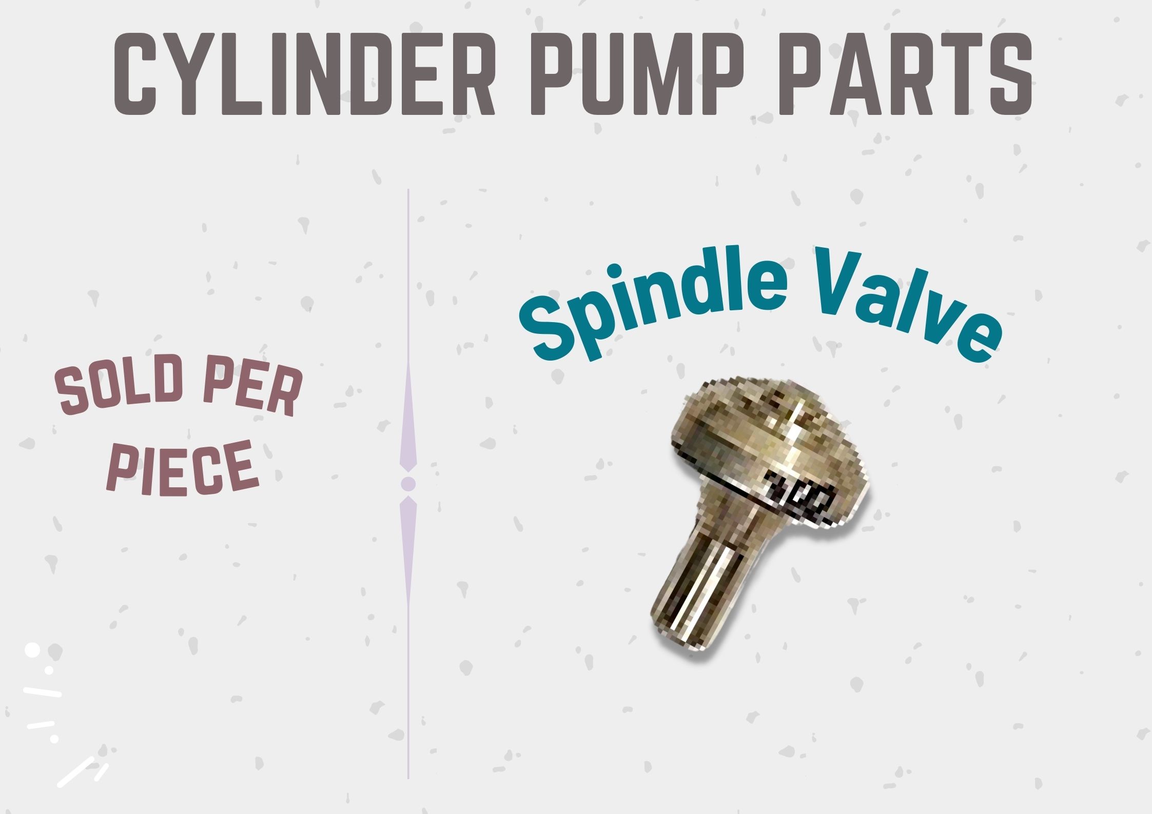 Cylinder Pump Parts ️ Spare Parts ️ Replacement Parts for Cylindrical ...