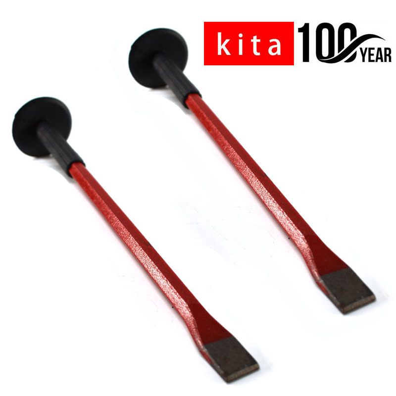 2pcs/set Masonry RED/02 Chisel ############ With Hand Guard Protector ...