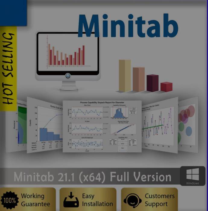 Minitab 21.1 Updated December 2021 ( x64) - Full Version (WIN/MAC ...