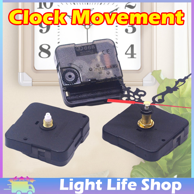 DIY Clock Movement Mechanism Battery Operated Clock Motor Kit with 1 ...