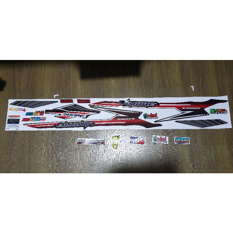 Mio Amore Mio Sporty Mio 1 Sticker Decals | Lazada PH