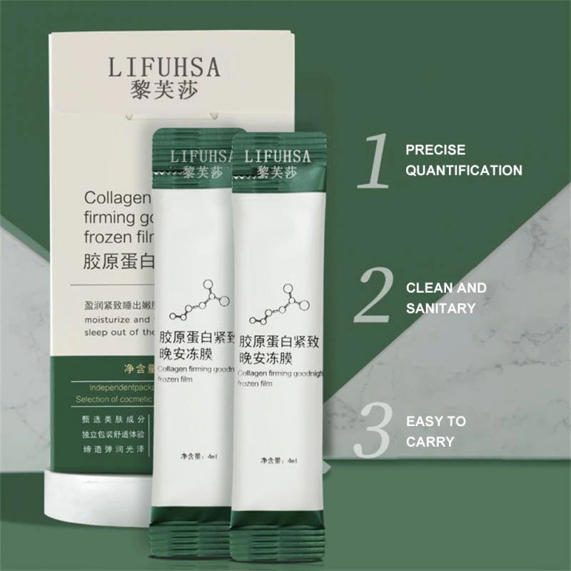 LIFUSHA Collagen Firming whitening Sleeping Mask No-Cleaning Hydrating ...