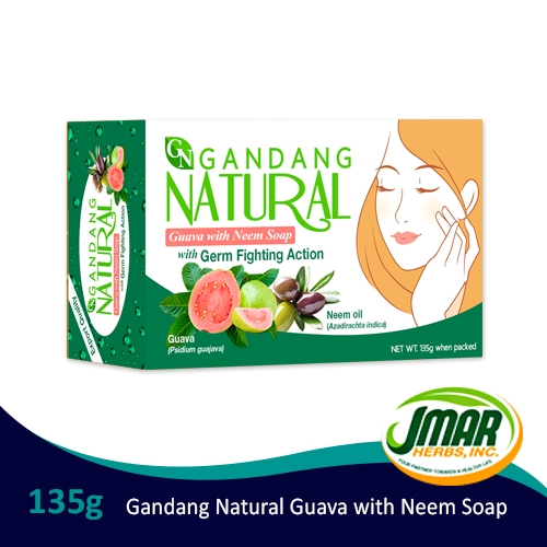 Gandang Natural - Guava with Neem Soap with Germ Fighting Action ...