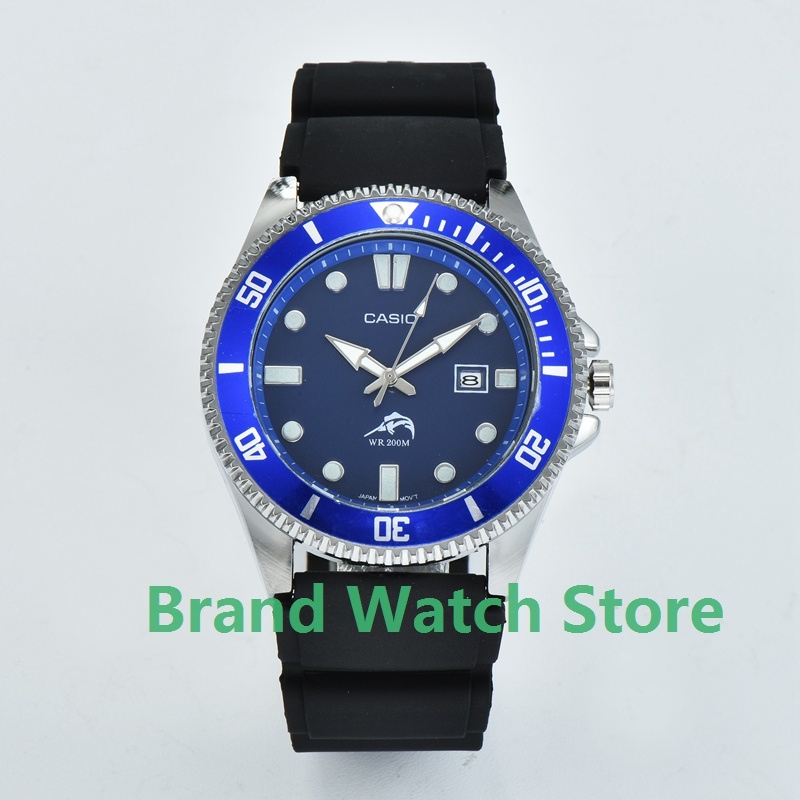 CASIO Watch For Men Sale Original CASIO Water Ghost Black Silver ...