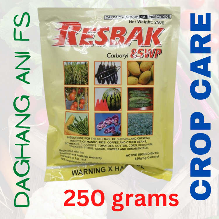 RESBAK CARBARYL INSECTICIDE ( same as SEVIN ) 250G PACK | Lazada PH