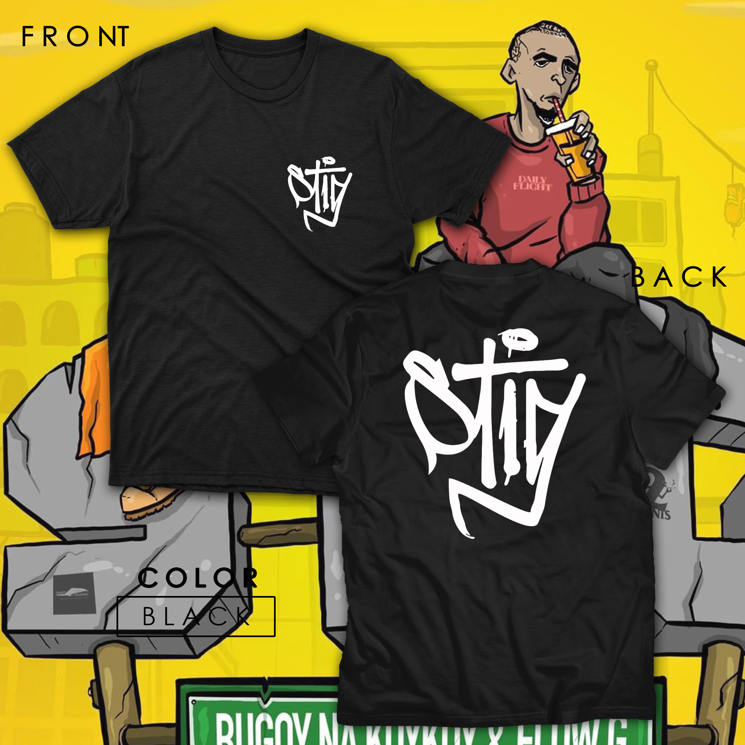 STIG Bugoy na Koykoy and Flow G High Quality Shirt (BNK1) | Lazada PH