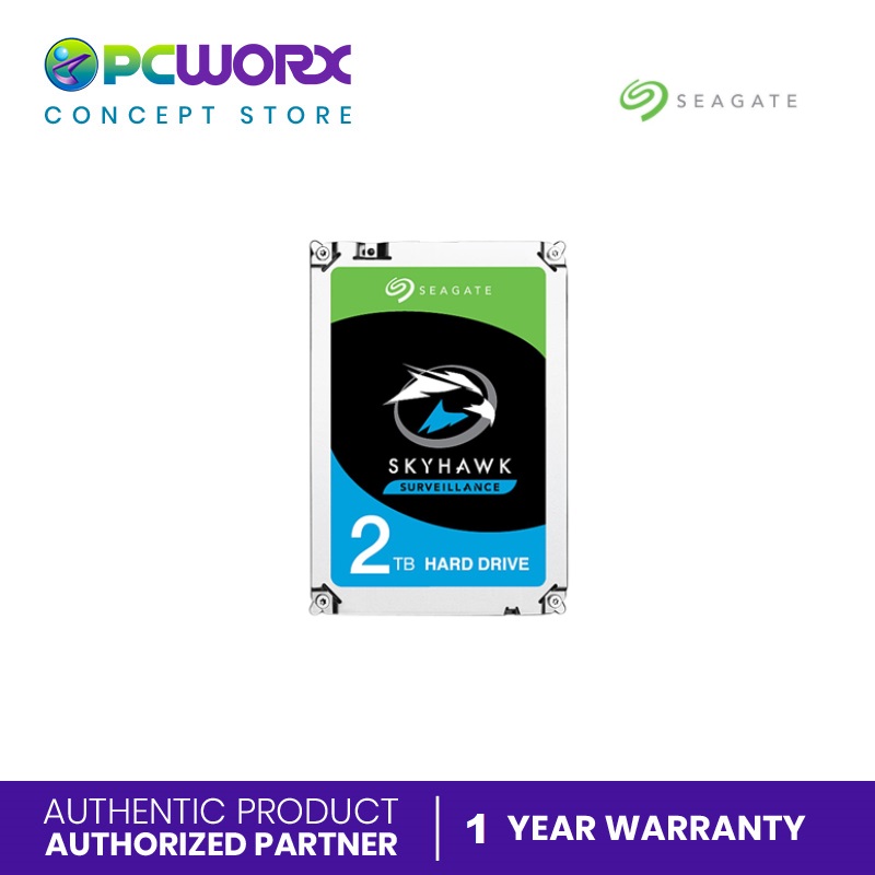 Seagate ST2000VX015 2TB Skyhawk 5400RPM 256MB Hard Disk Drive | Lazada PH