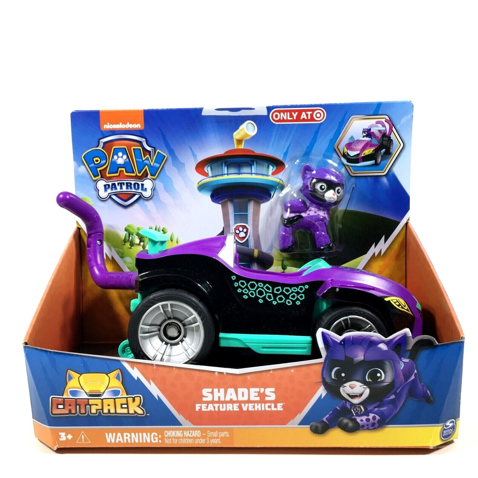 Paw Patrol CatPack Feature ( Leo, Wild, Shade, Rory ) Themed Vehicle ...