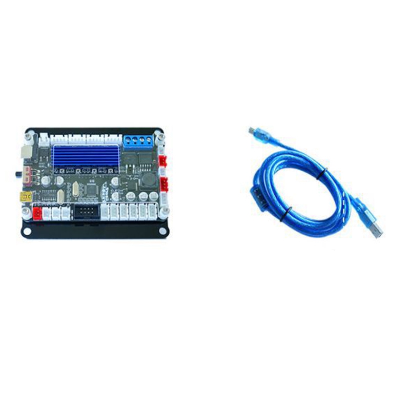 GRBL CNC Controller Control Board 3 Axis Stepper Motor Double Y Axis USB Driver Board Controller ...