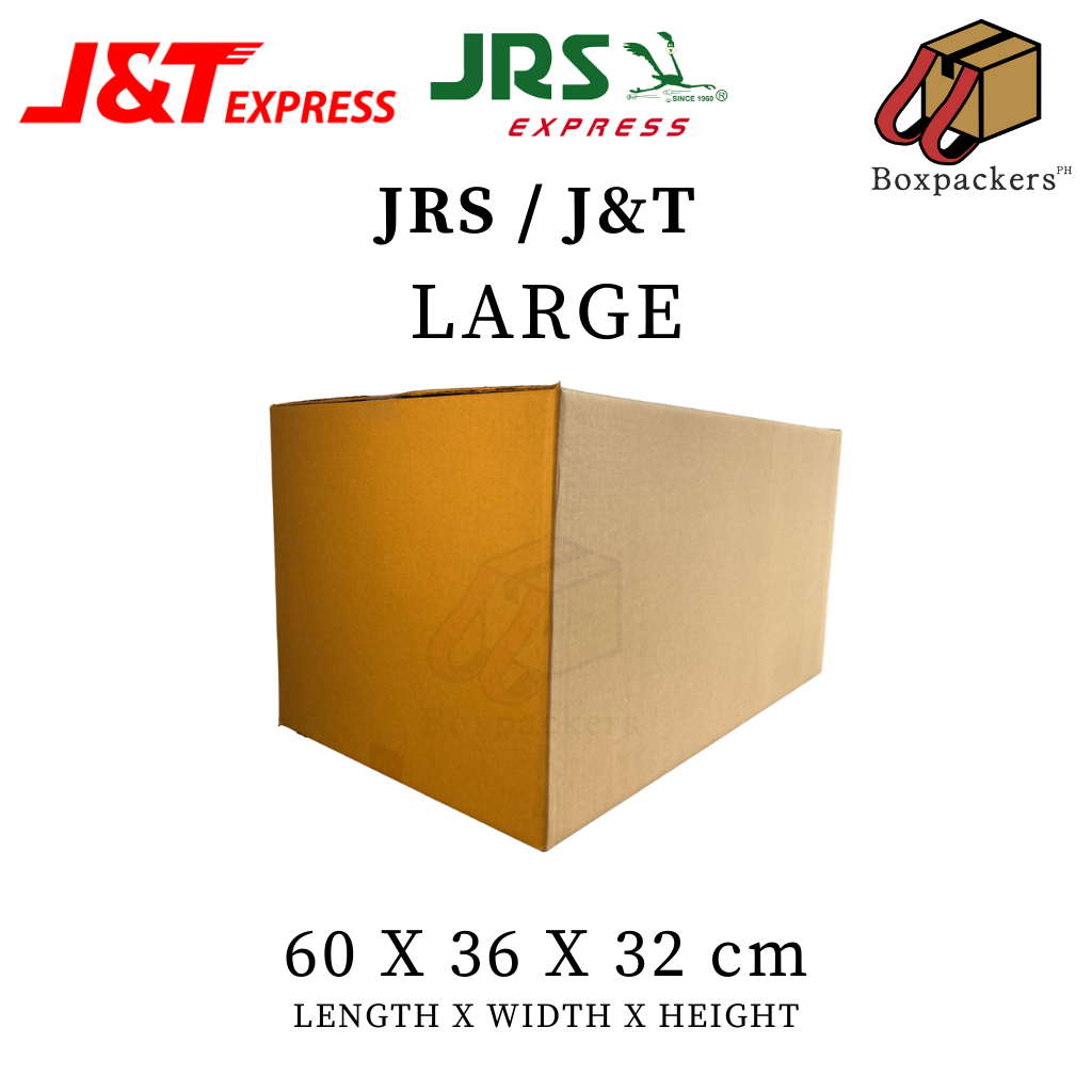 BOXPACKERSPH JRS JNT J&T LARGE (60 X 36 X 32 CM ) Kraft Brown ...