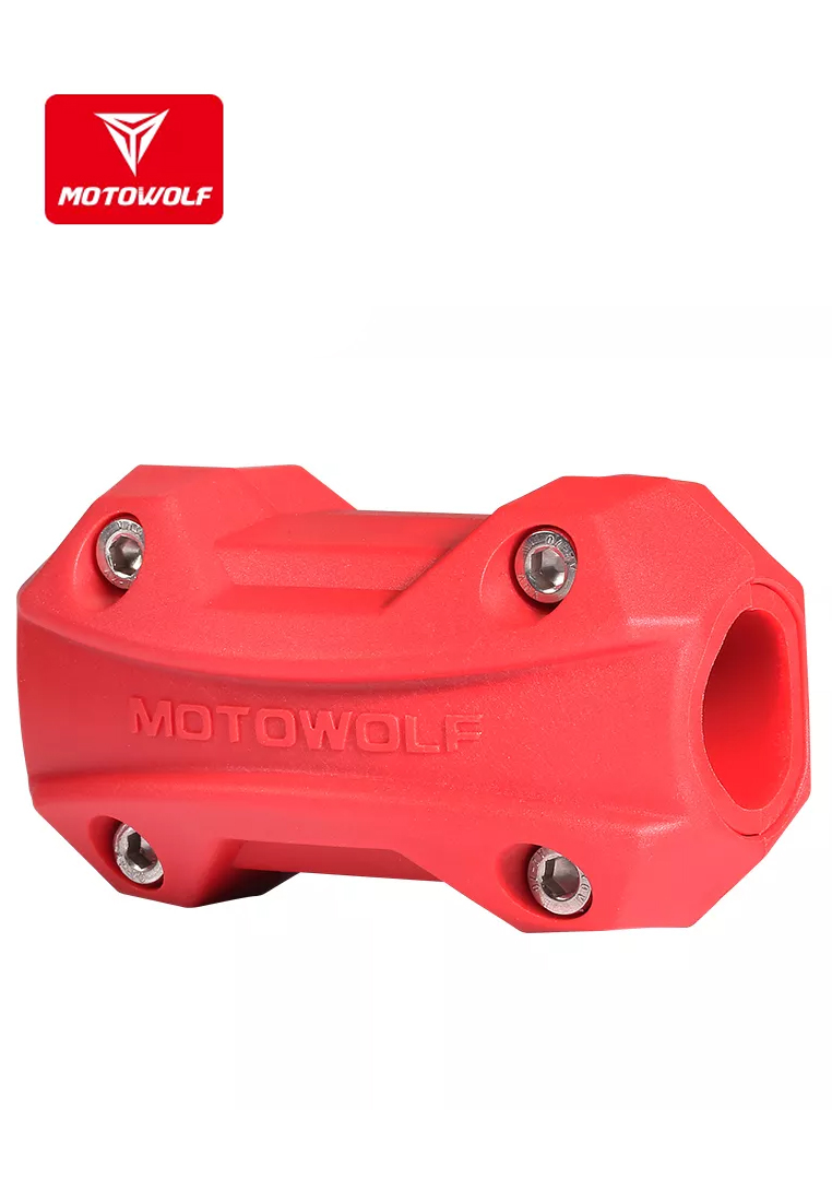 Original MOTOWOLF 3703 Motorcycle Skid Plate Sliders Crash Bar Block ...