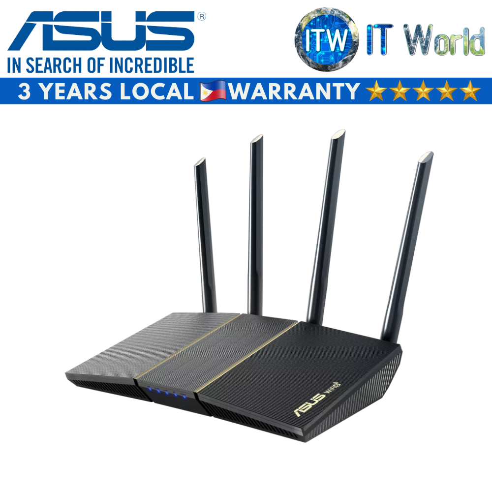 Itw | Asus RT-AX57 - Dual Band AX3000 WiFi Router | Gaming & Streaming ...