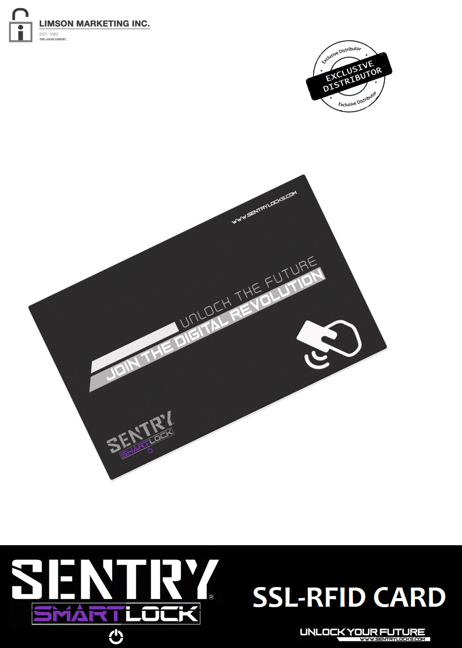 SENTRY SMARTLOCK RFID CARD | Lazada PH