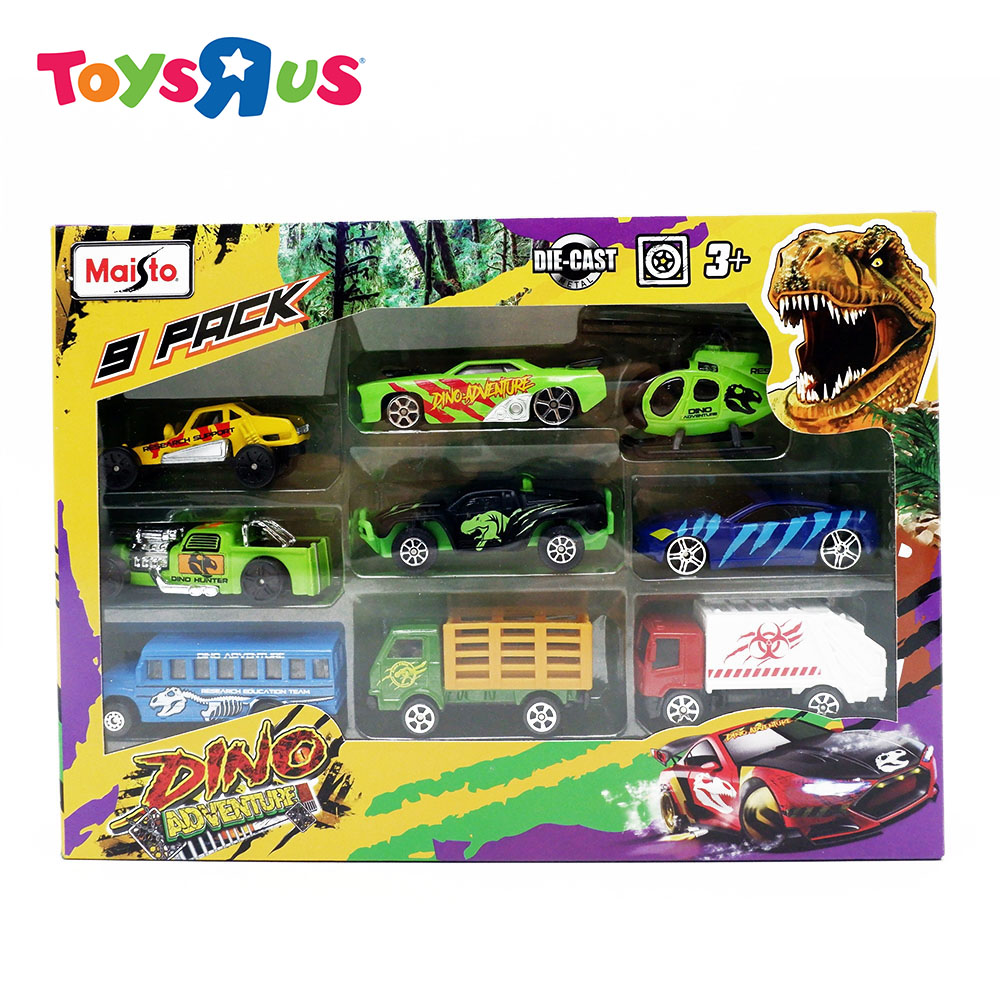 Maisto Dino Adventure 9-Pack | Lazada PH