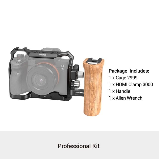 SmallRig Camera Cage for Sony Alpha 7S III A7S III A7S3 Cage Rig Set ...
