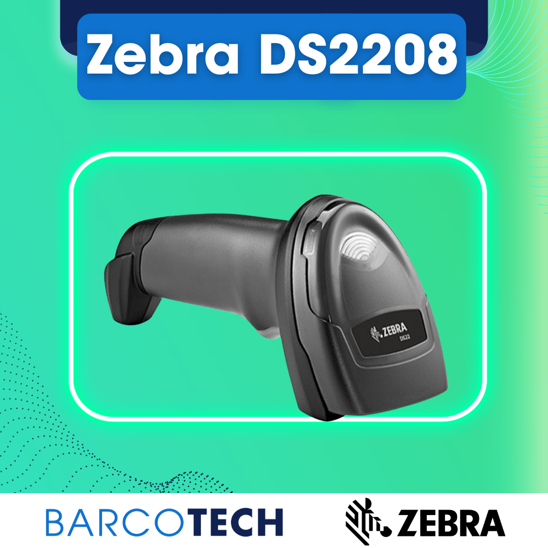 Zebra DS2208 Handheld Barcode Scanner 2D Corded with Stand | Lazada PH