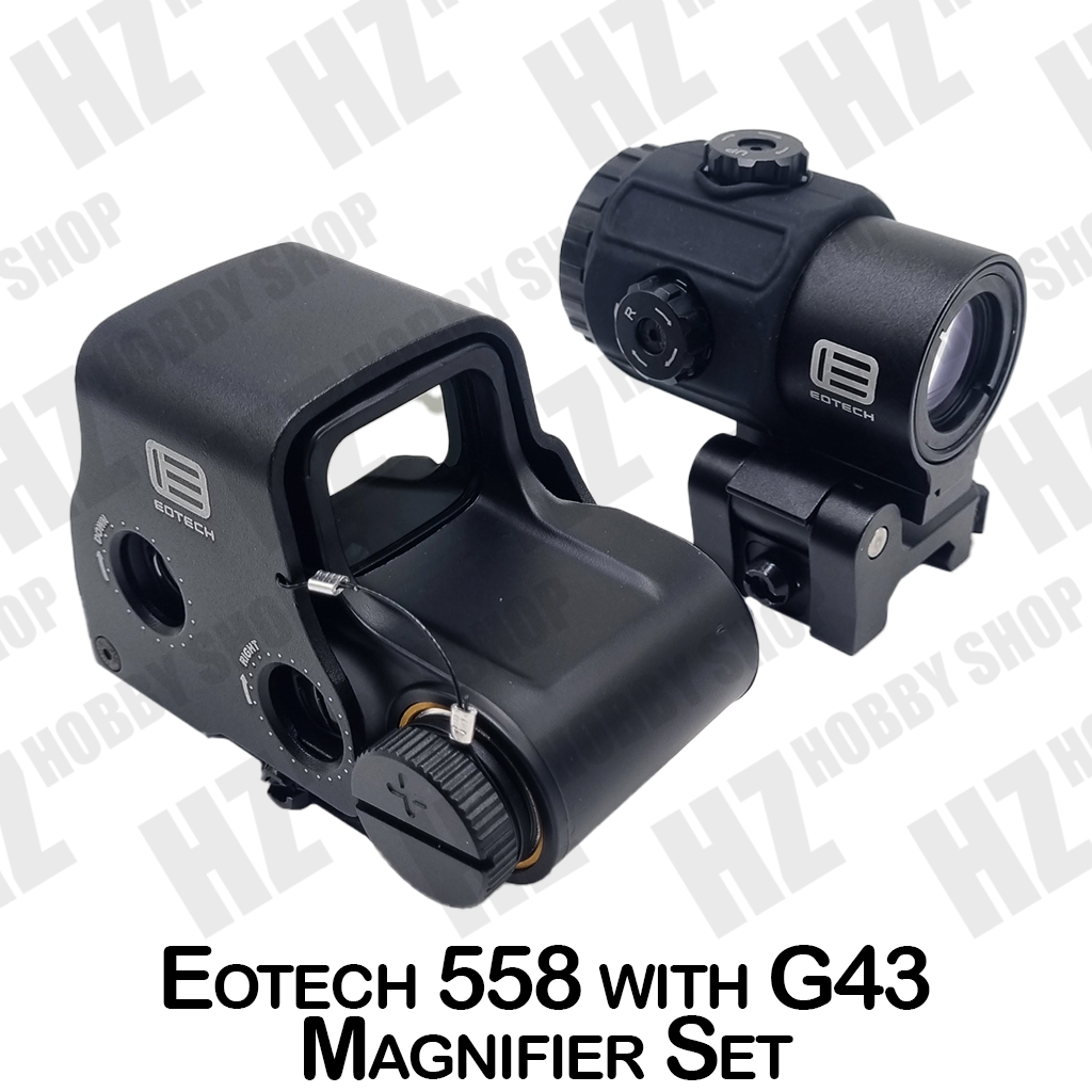 Eotech 558 with G43 Magnifier Set Holographic Sight HZ HOBBY | Lazada PH
