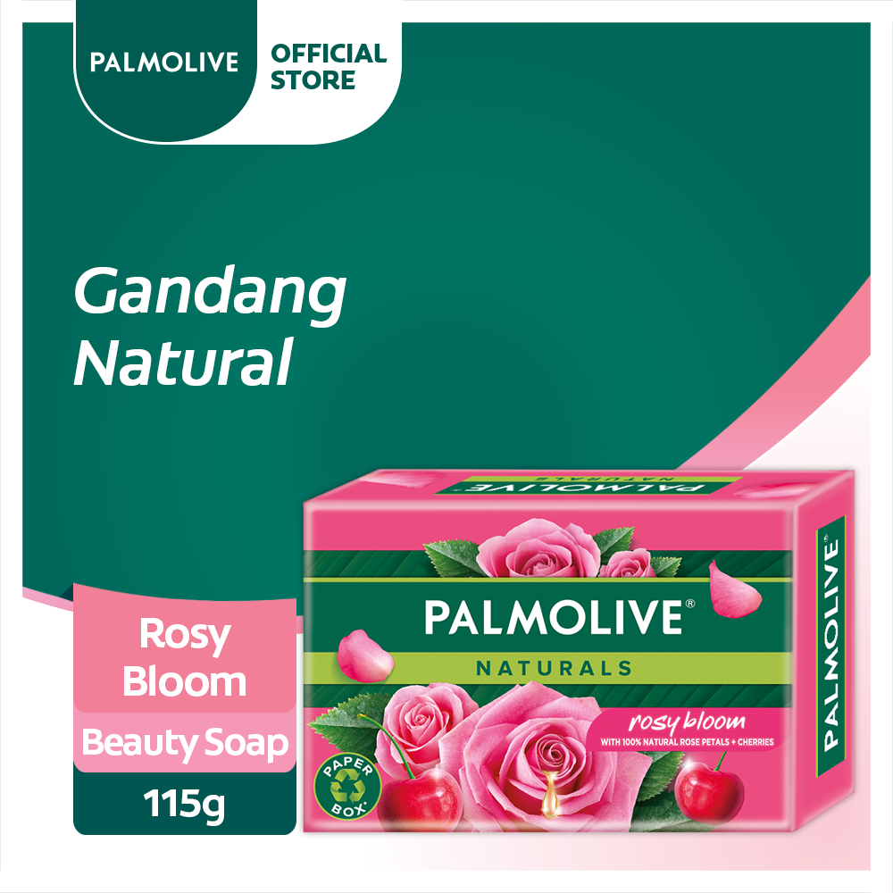 Palmolive Naturals Pinkish & Glow Beauty Bar Soap 115g | Lazada PH