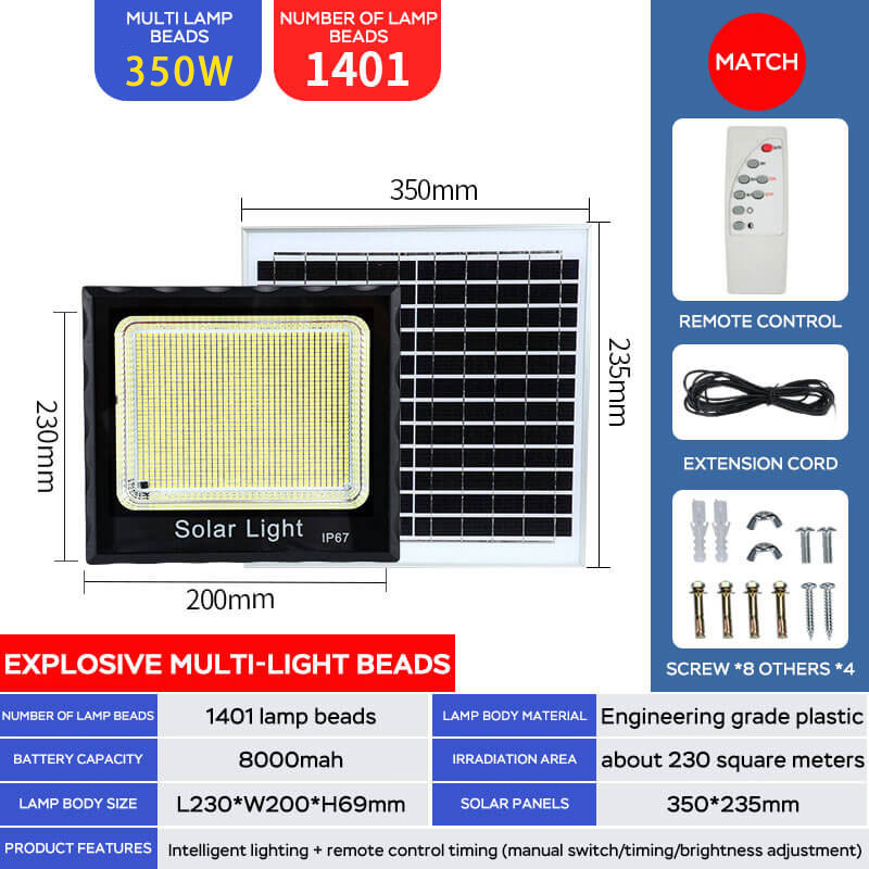 JD Solar Led Outdoor Lights 45W 100W 300W Solar Light 100% Original ...