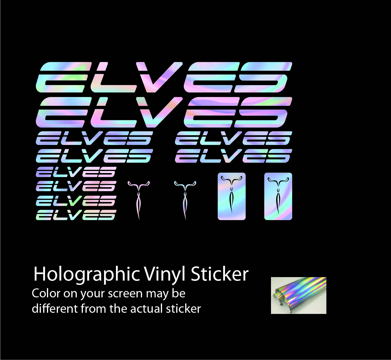 ELVES BIKE FRAME DECALS | Lazada PH