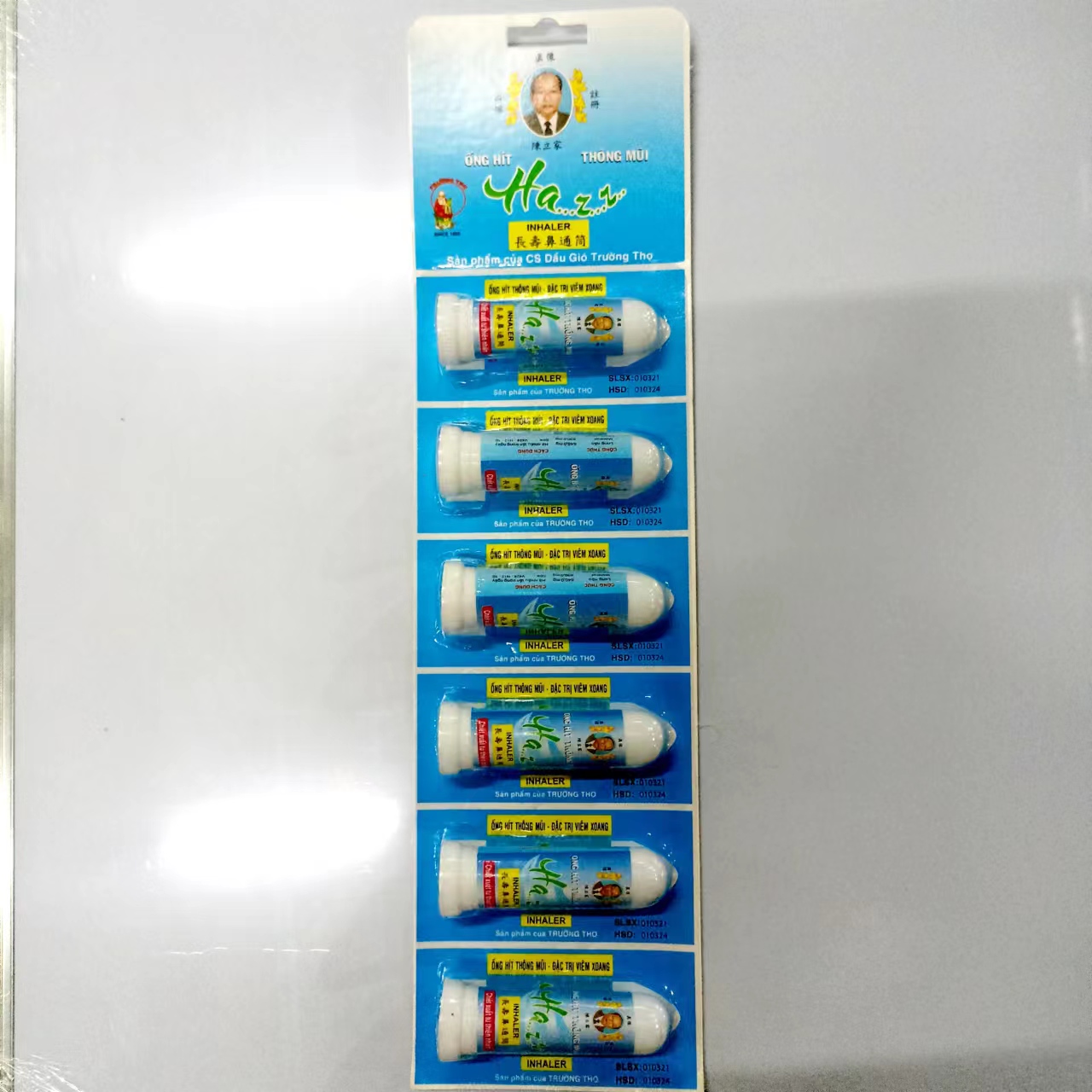 1 piece - Vaporal Inhaler Nose Cold Cool Herbal Motion Sickness | Lazada