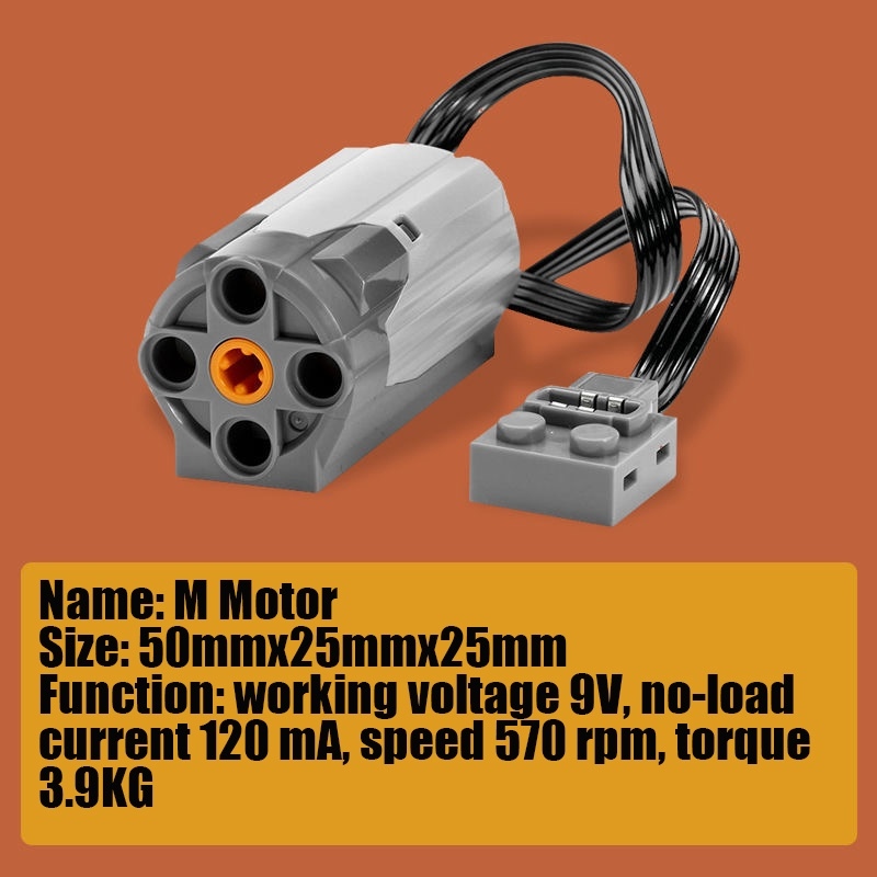 [Local Stock] Technic Power Function Hot Building Blocks Motor Battery ...